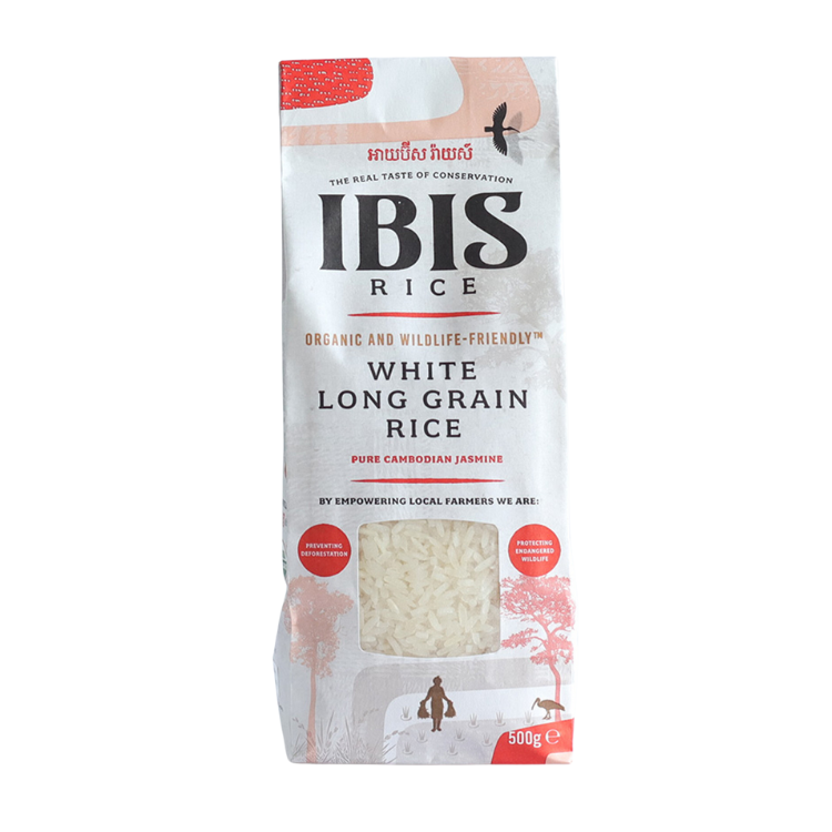 Ibis Organic White Long Grain Jasmine Rice 500g – Morueats